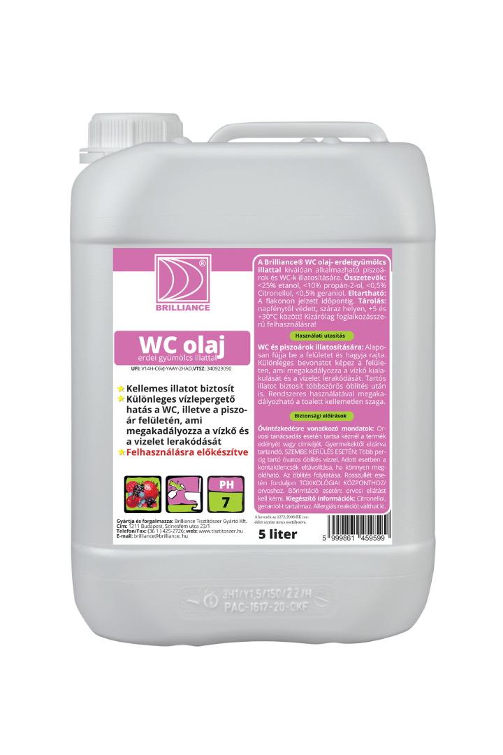 WC olaj - Tisztítószer webáruház